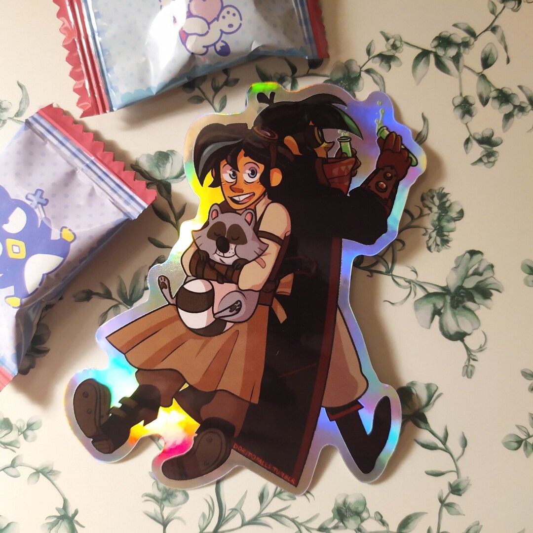 Varian Holographic Sticker - Etsy