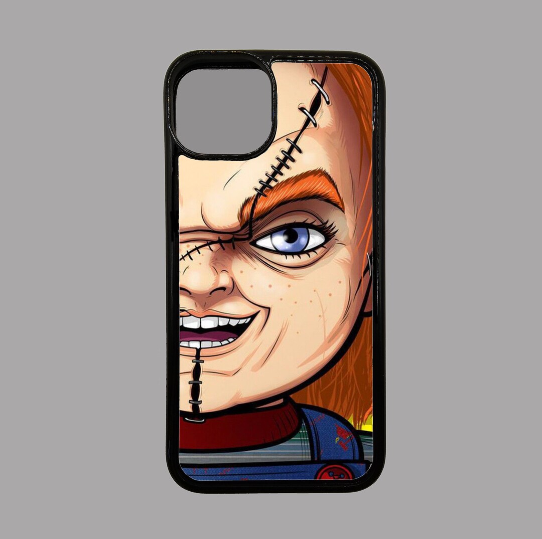 Chucky Face Horror Movie Character Horror Creepy Scary Flexible iPhone ...