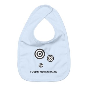 Bib Funny Target Food Shooting Range - Etsy