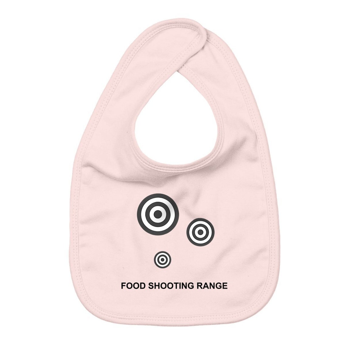 Bib Funny Target Food Shooting Range - Etsy