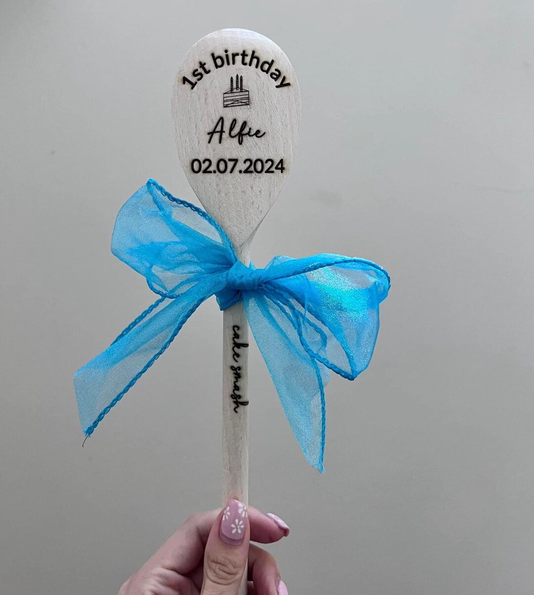 Cake Smash Spoon, Cake Smash Decoration, Birthday Gift, Photo Prop - Etsy