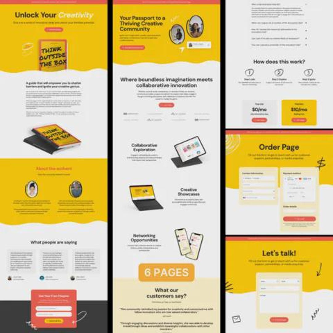 Ebook Funnel Template | Ready-to-launch Funnel for Digital Downloads - Etsy