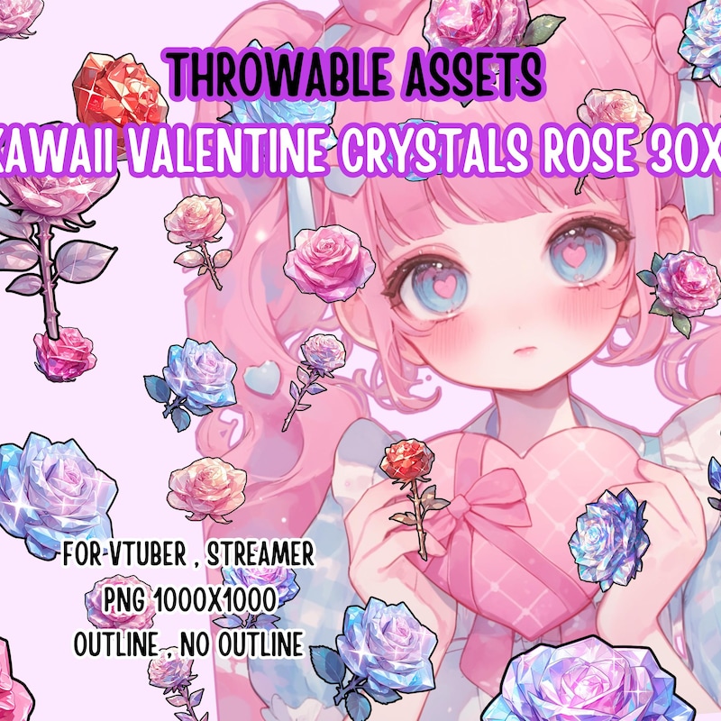 Rose Assets - Etsy