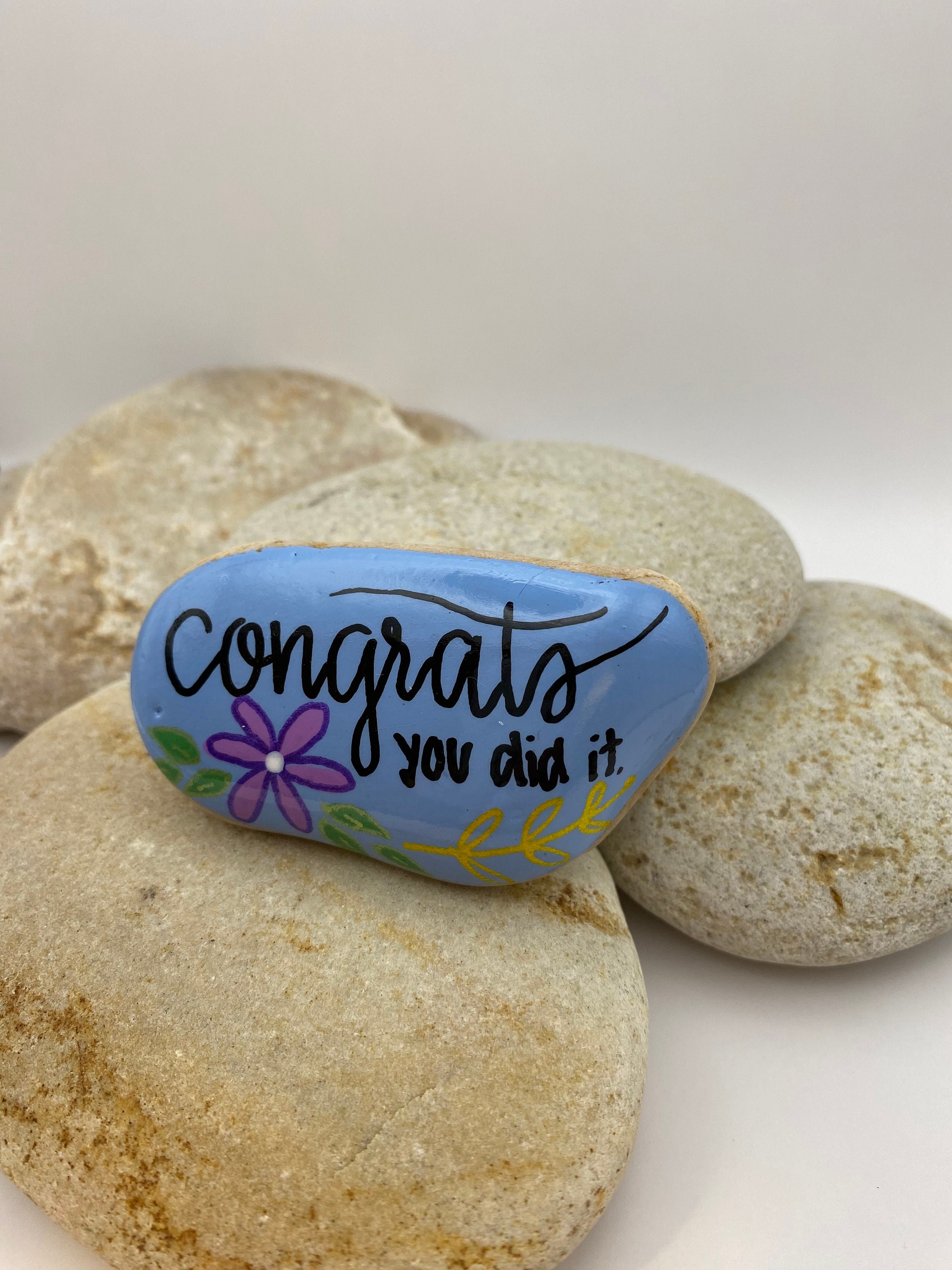 Congratulations Rock, Congrats You Did It, Congratulations Gift, You ...