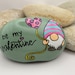 Heart Rocks Painted Rocks, Assorted Heart Rocks, Valentines Day Painted ...