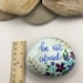 Be Not Afraid Painted Bible Rock, Faith Rock, Christian Rock, Bible ...