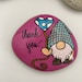 Thank You Painted Rock, Painted Gnome Rock, Thank You Gift ...