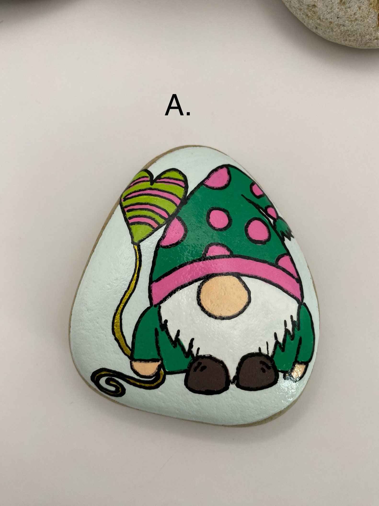 Gnome Rocks, Assorted Gnome Rocks, Valentine's Day Gnome Rocks ...