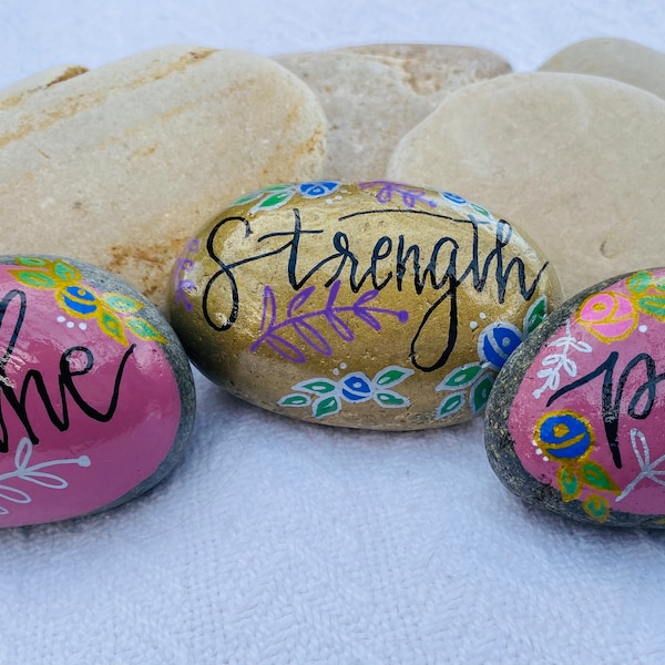 Inspirational Rocks - Etsy