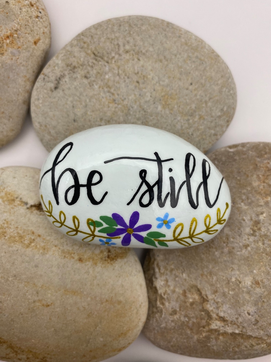 Custom Be Still Rock - Etsy