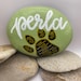 Pet Name Painted Rock, Pet Memorial Rock, Pet Name Gift, Pet Loss Rock ...