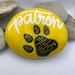Pet Name Painted Rock, Pet Memorial Rock, Pet Name Gift, Pet Loss Rock ...