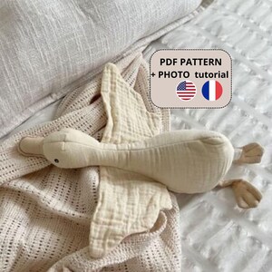 Duck & Canada Goose Sewing Pattern, Goose Plush Sewing Pattern PDF ...