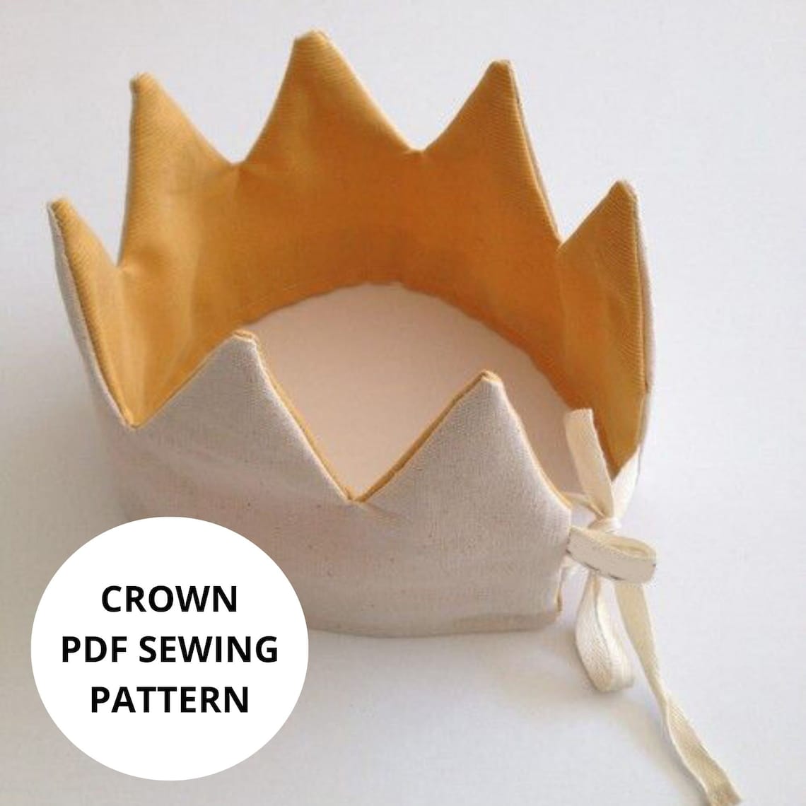 Birthday Crown PDF Pattern, Crown Sewing Pattern, DIY Crown, PDF ...