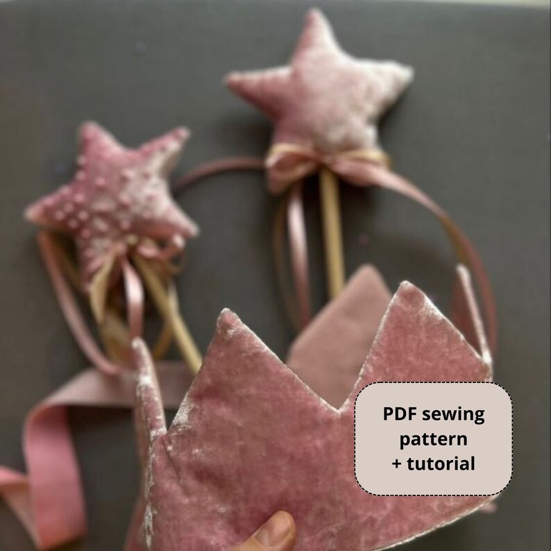 Magical DIY Star Wand Pattern Instant Download PDF Sewing Tutorial With ...