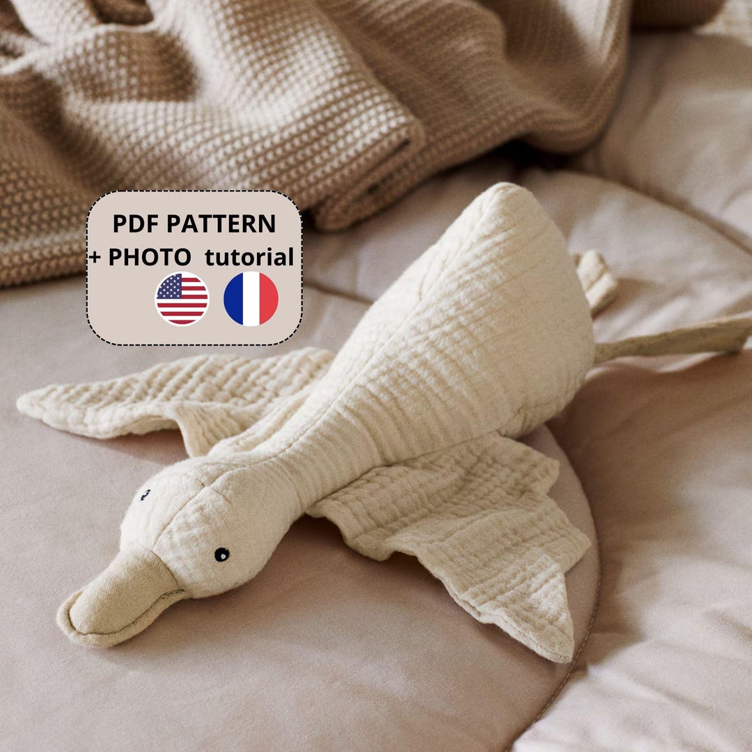 Duck & Canada Goose Sewing Pattern, Goose Plush Sewing Pattern PDF ...