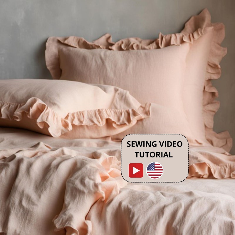 Ruffle Pillow - Etsy