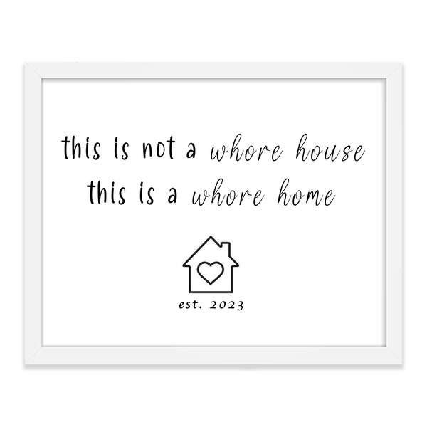 Funny House Signs - Etsy