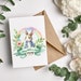 Happy Mother's Day Bunny Printable Cute Rabbit Digital Art Mother's Day ...