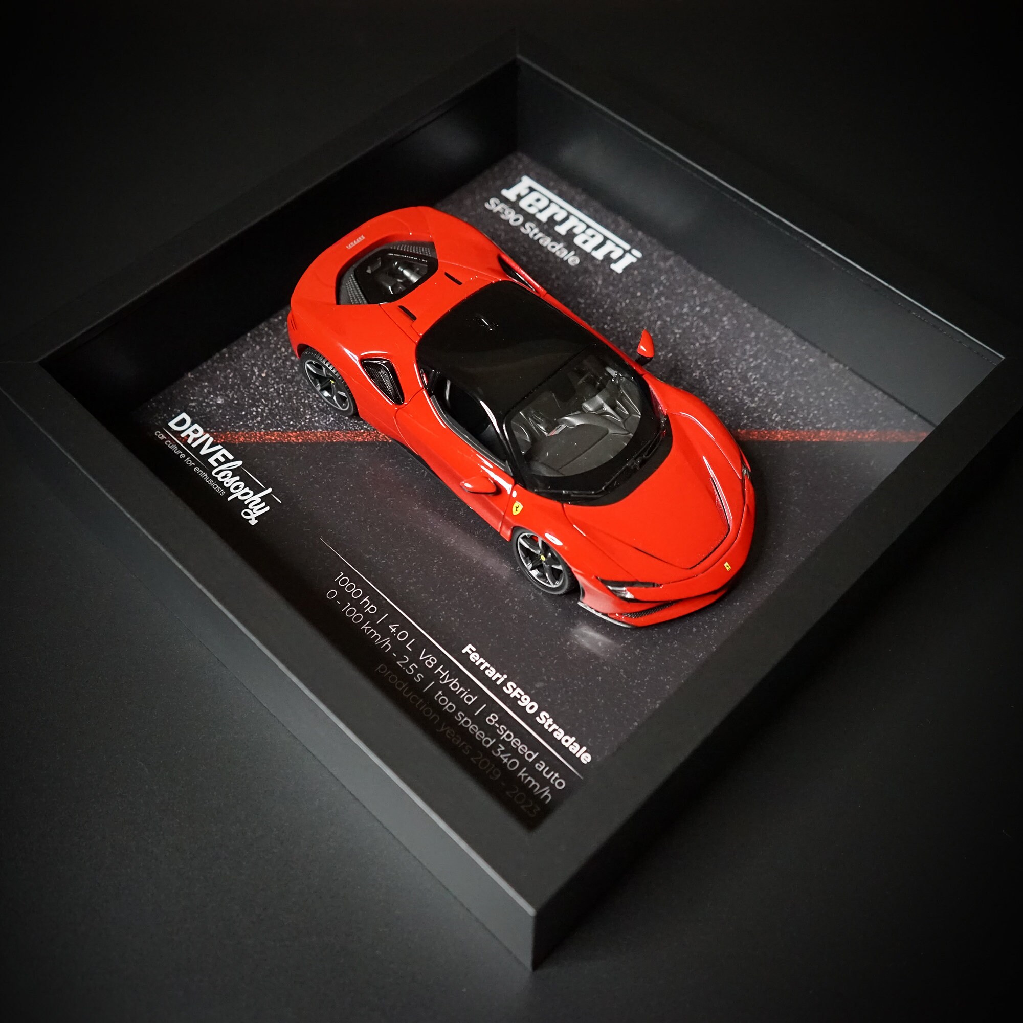Ferrari SF90 Stradale 3D Frame the Ideal Gift - Etsy