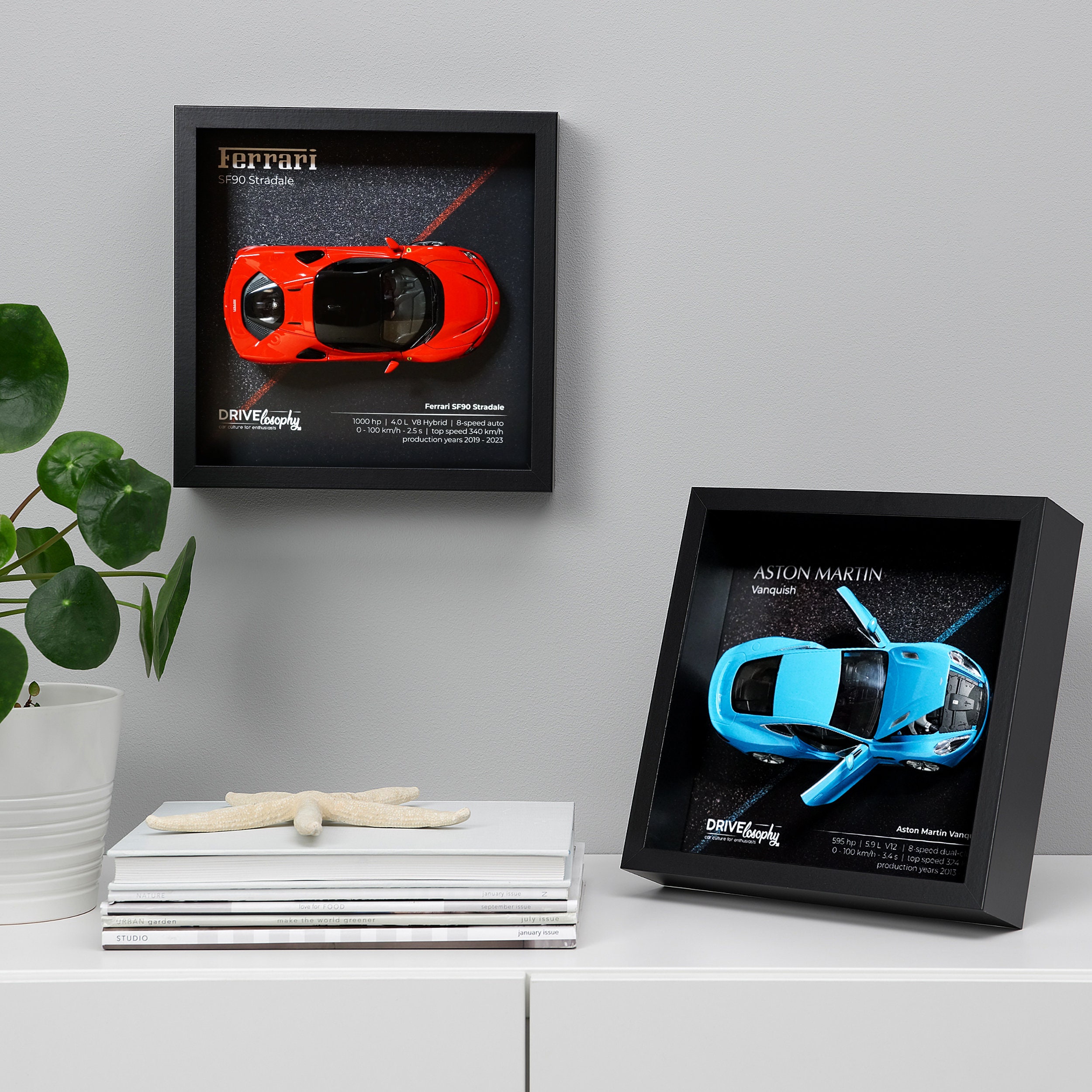Ferrari SF90 Stradale 3D Frame the Ideal Gift - Etsy