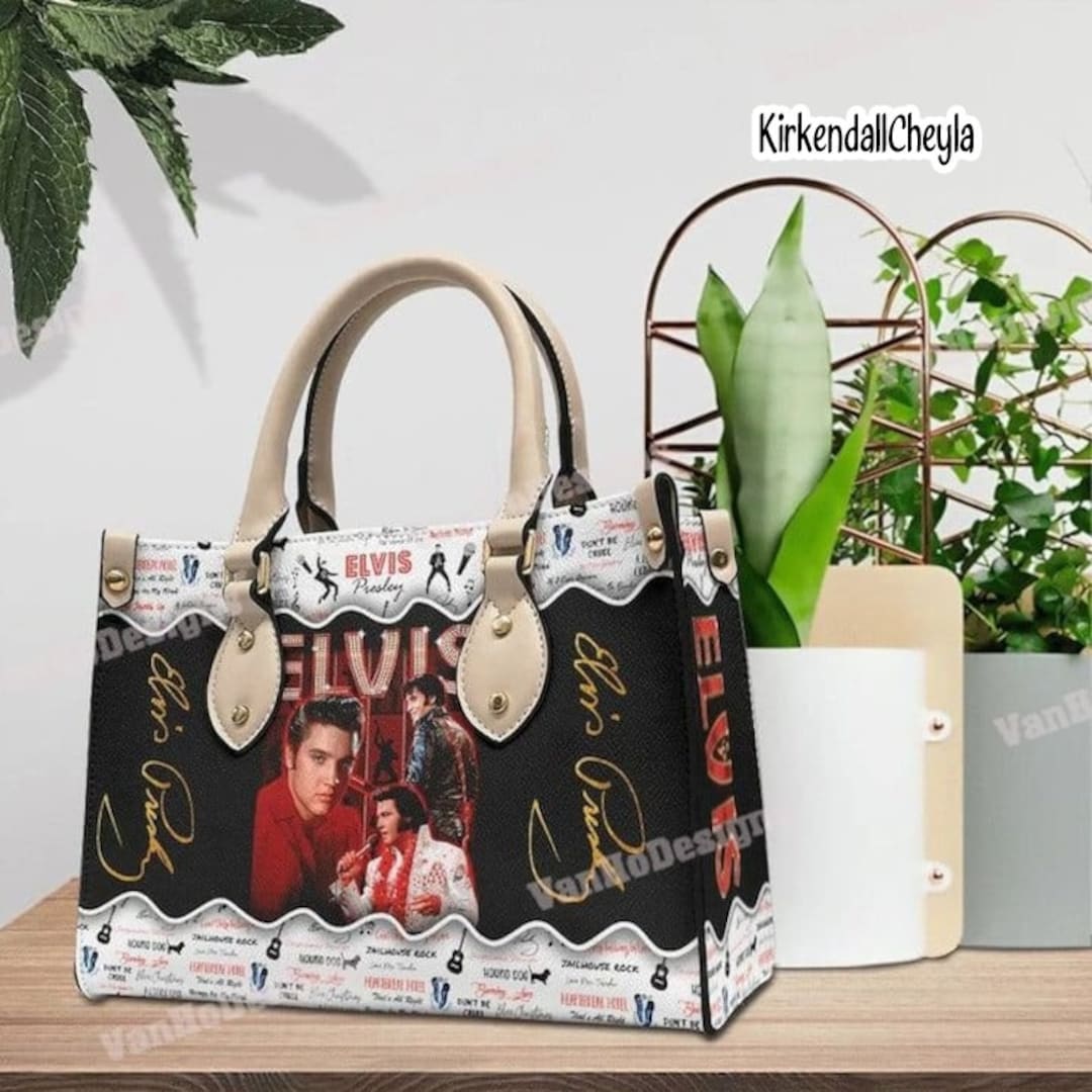 Elvis Presley Leather Bag,elvis Presley Bag and Purse,elvis Presley ...