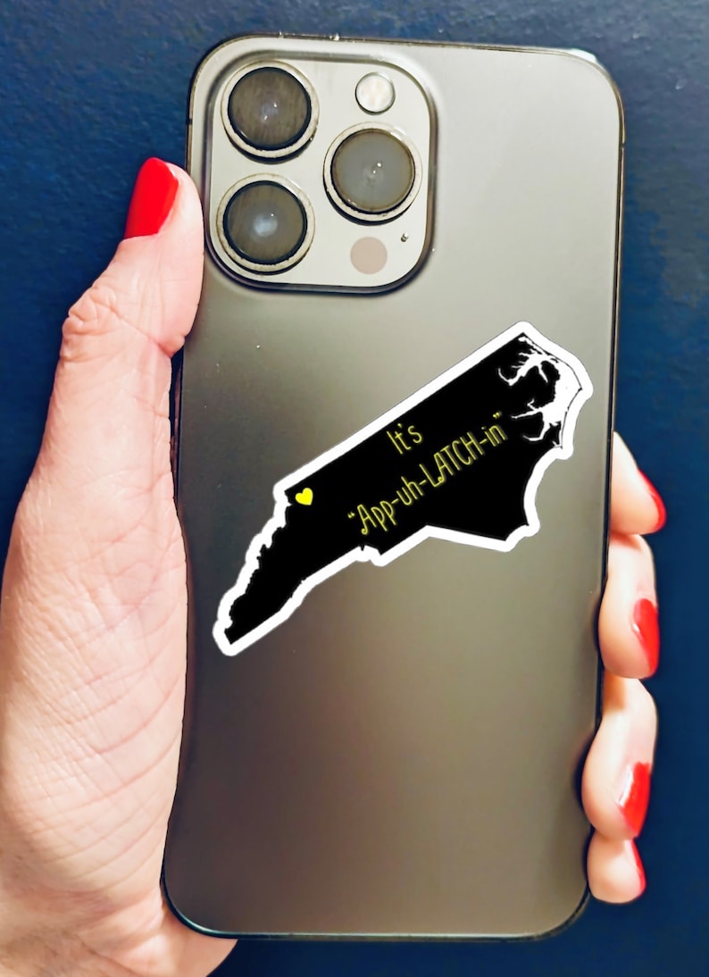 It's App-uh-latch-in Vinyl Sticker | Appalachian Mountains Slang ...
