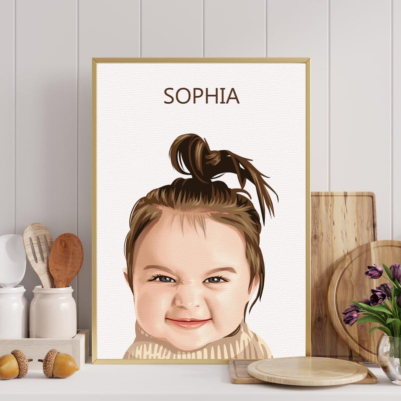 Baby Portrait - Etsy