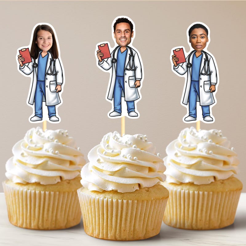 Doctor Cake Topper - Etsy