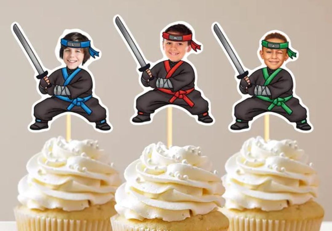 Ninja Cake Topper - Etsy
