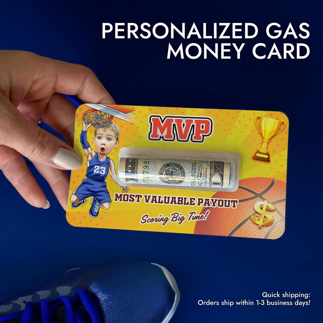 Custom Caricature Money Holder Gamer Face Gift for Kids Funny Gifts ...