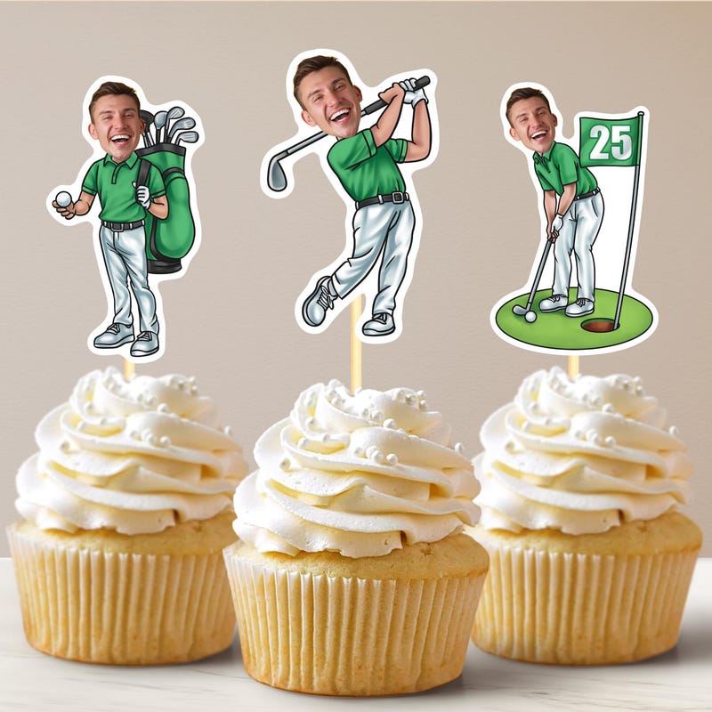 Personalised Golf Cake - Etsy