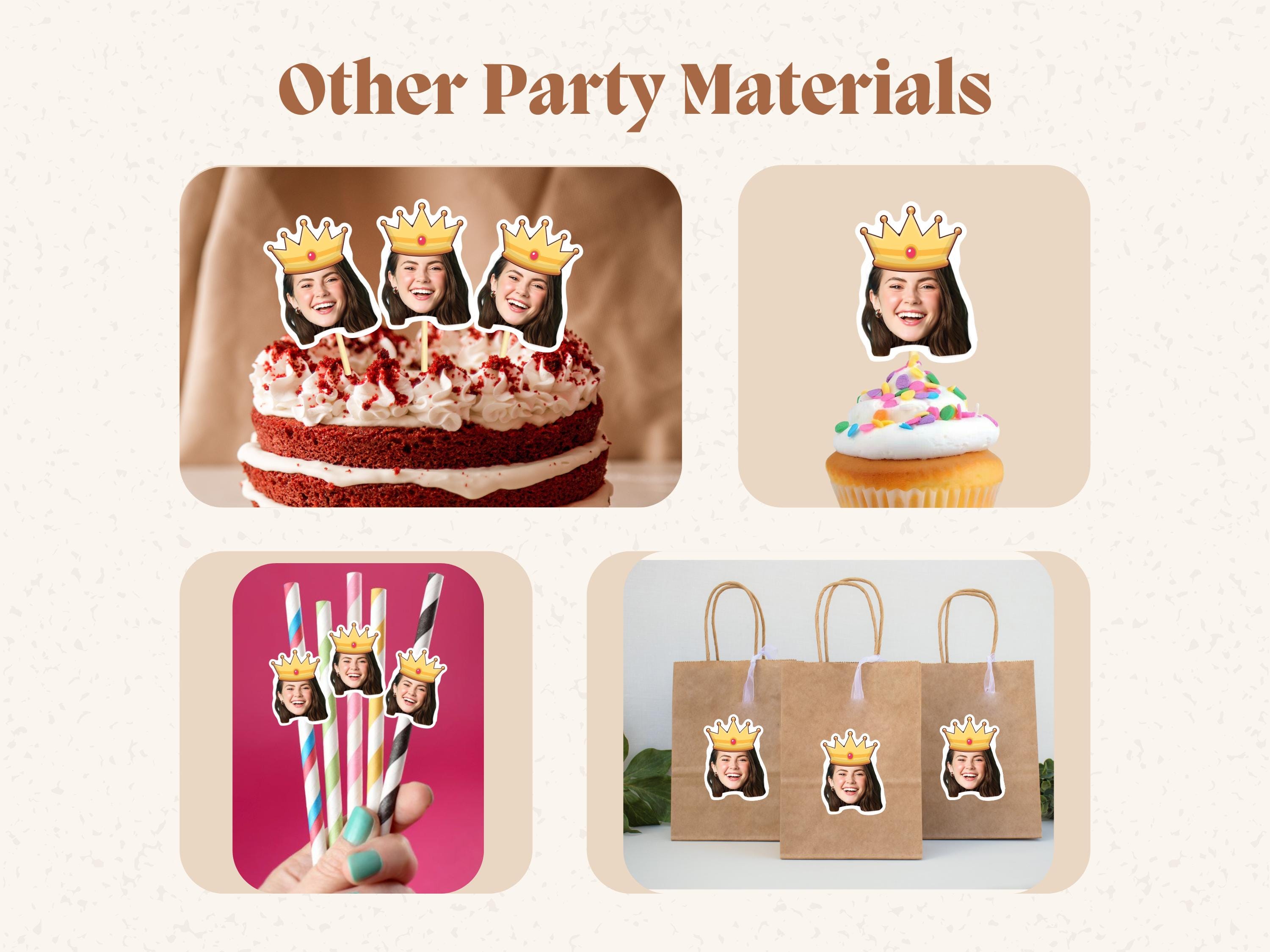 Birthday Confetti Custom Face Photo Confetti for Birthday Party ...