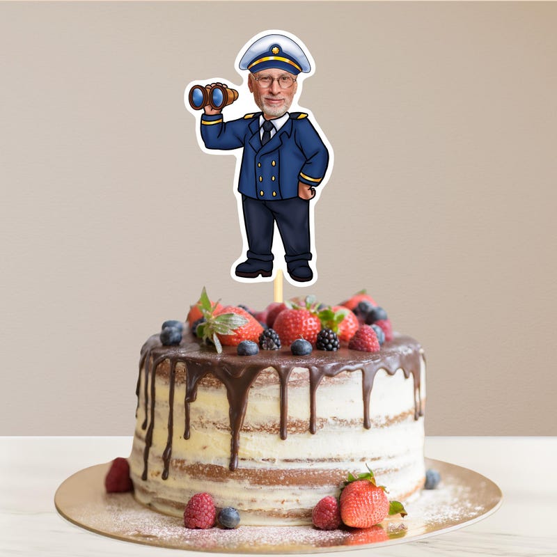 Sailor Cake Topper - Etsy