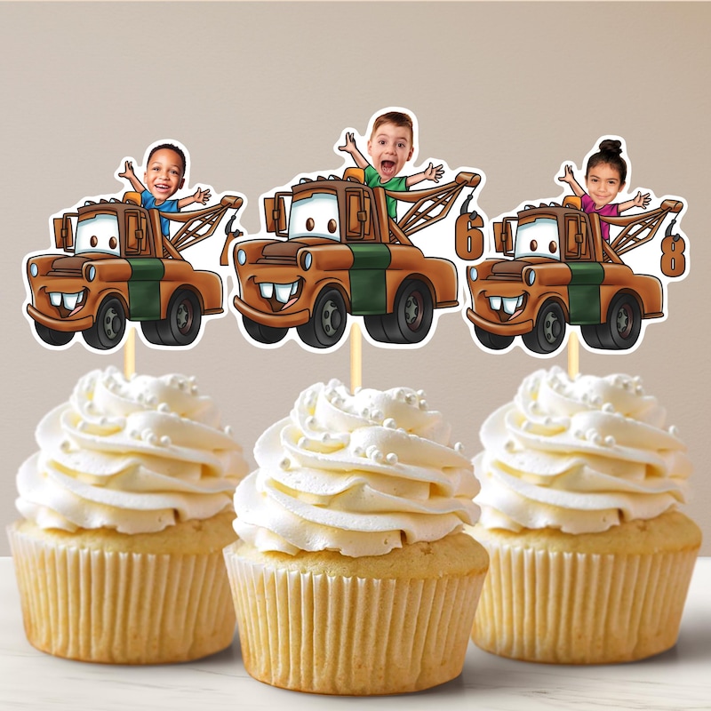 Truck Cupcake Topper - Etsy