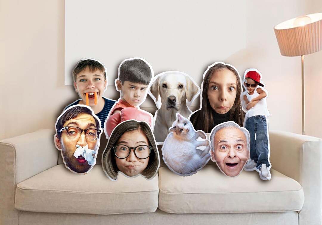 Custom Shaped Pillow From Photo Personalized Pillow Custom Pet Gift ...