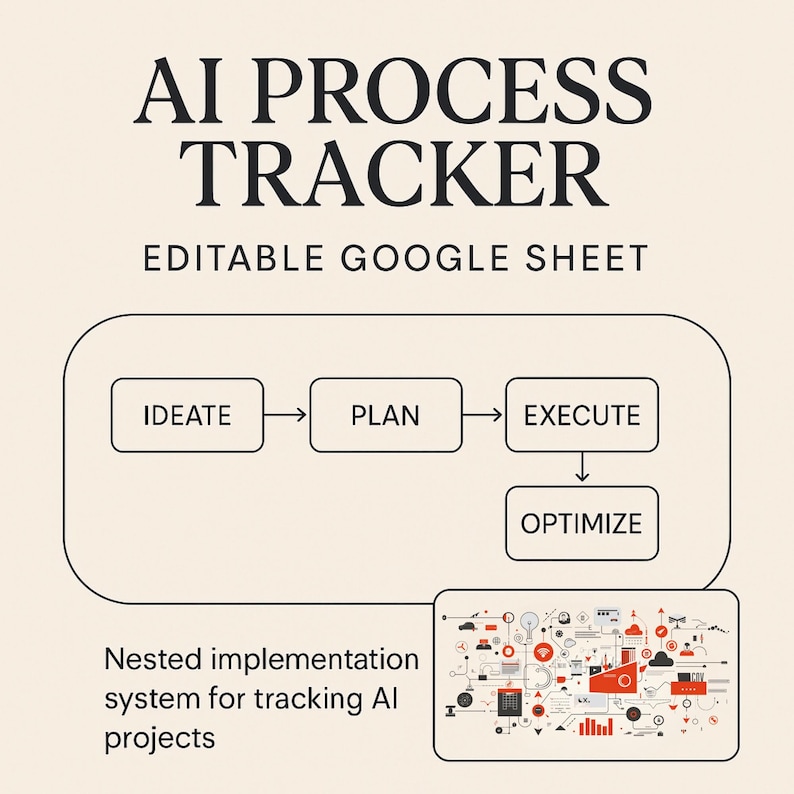 AI Automation Workflows Guide + Productivity Tracker for Solopreneurs ...