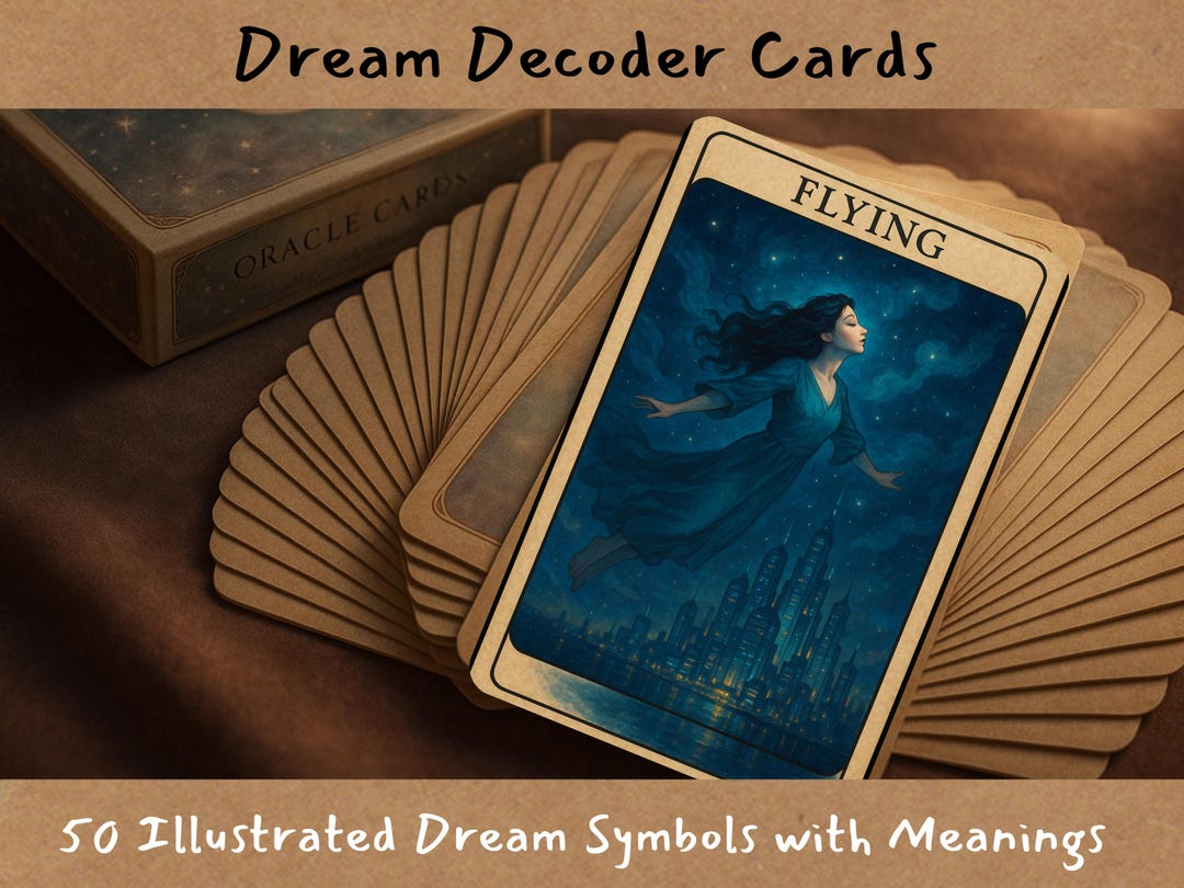 Dream Decoder Oracle Cards: 50 Tarot Style Cards With Guidebook ...