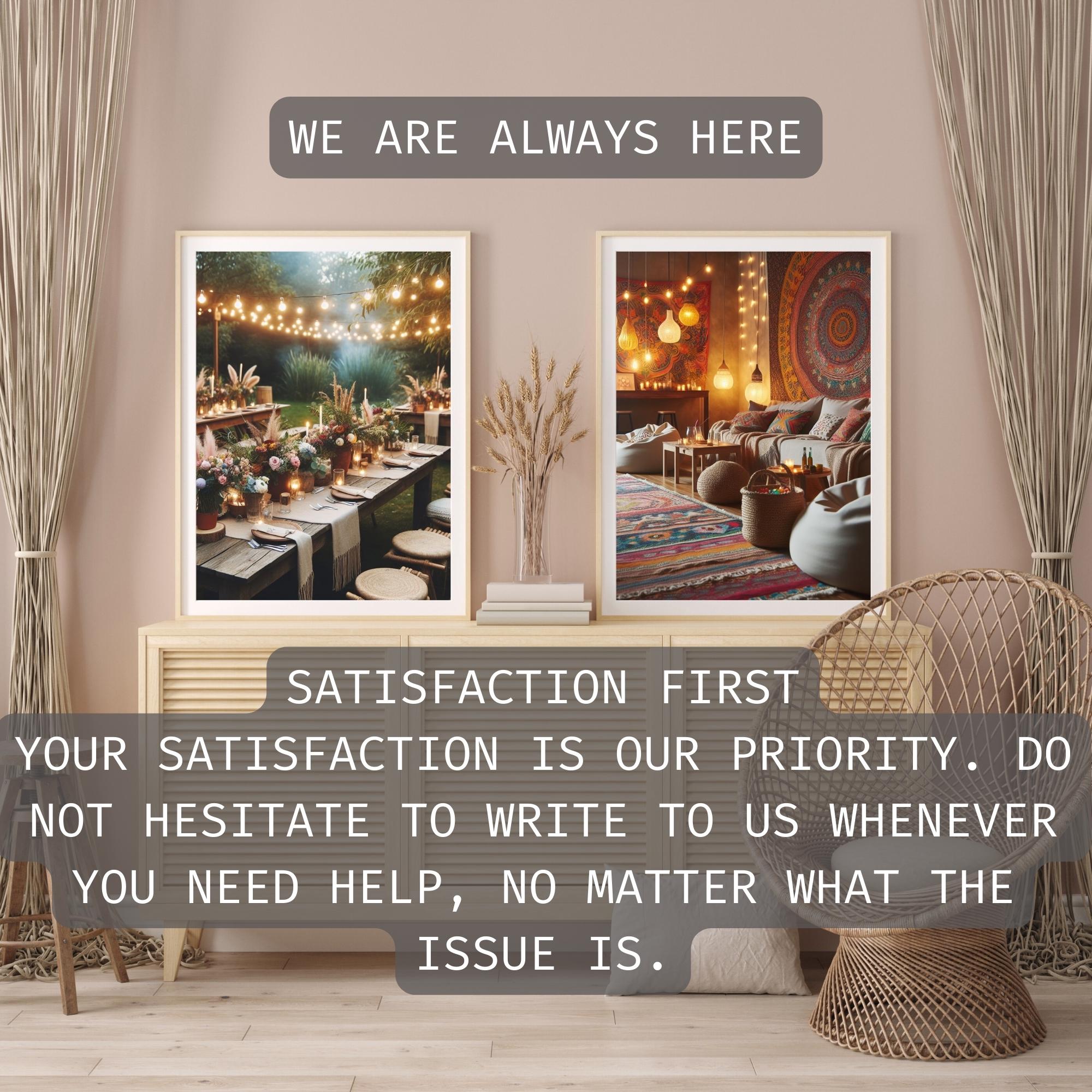 Boho Art AI Poster Prompt Pack for Midjourney and More – 250+ Printable ...