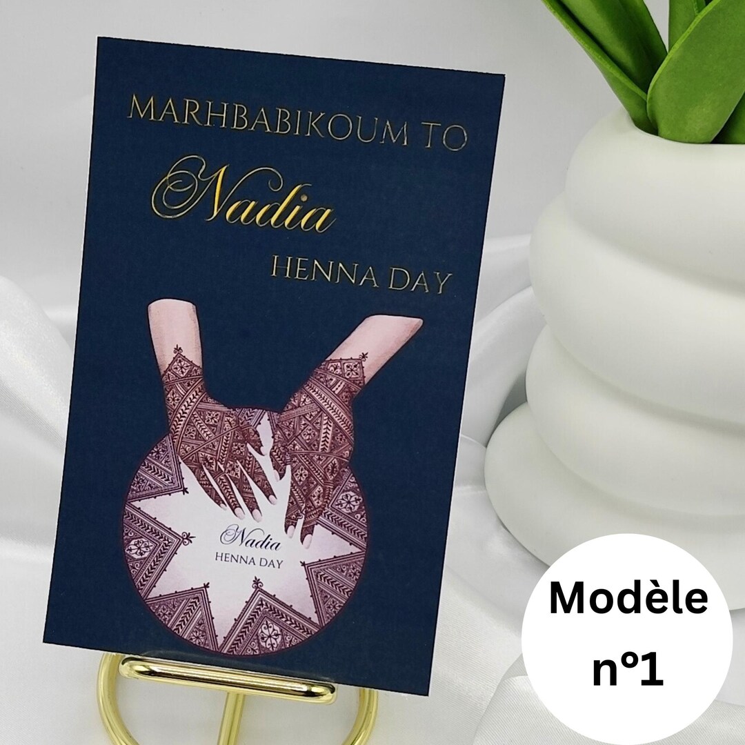 Personalized Welcome Chocolate Card, Wedding Welcome Card, Henna Day ...