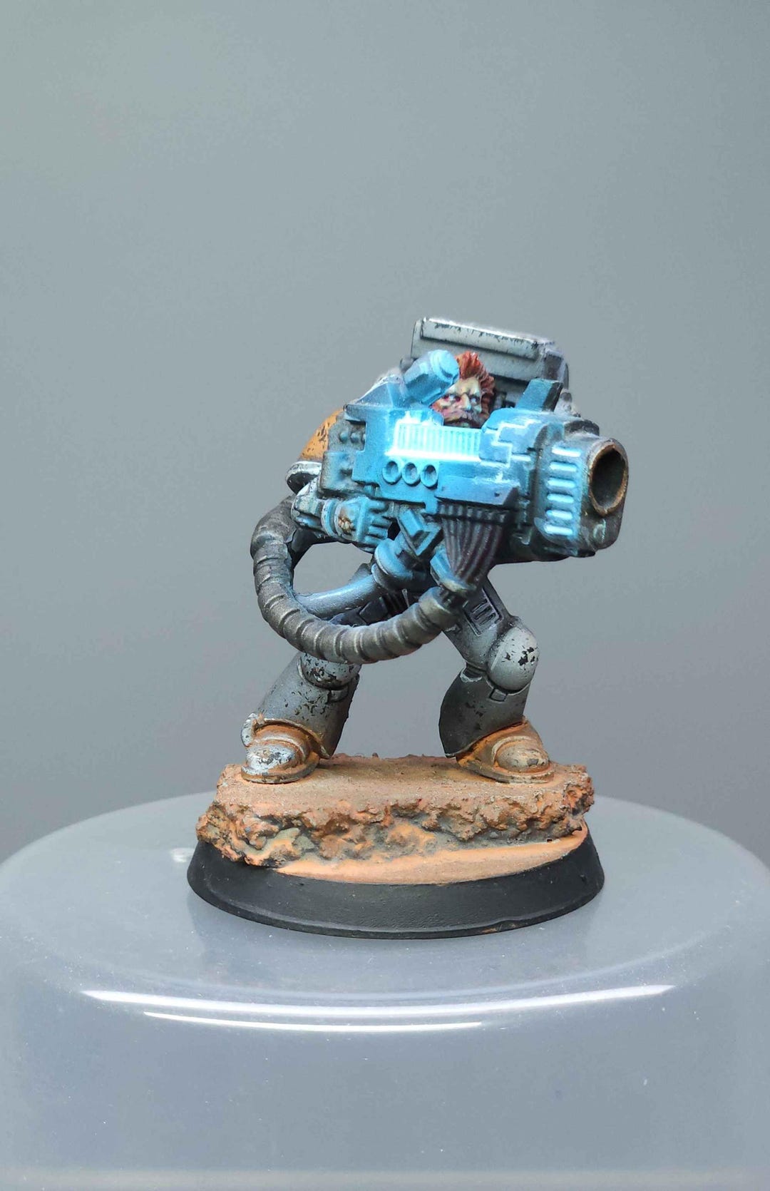 Warhammer40k Space Wolves Firstborn : Longfang With Heavy Plasma Well ...