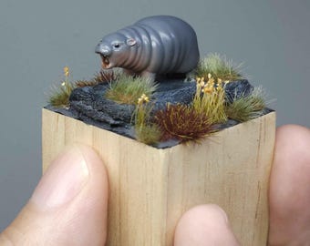 Moo Deng Pigmy Hippo, 3D Printed, Dungeons and Dragons Miniature ...