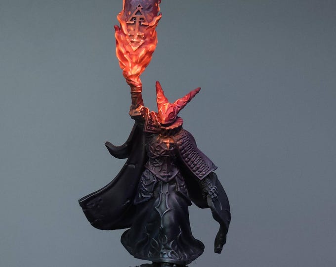 Trench Crusade : Artillery Witch "red Flame" Well Painted - Etsy