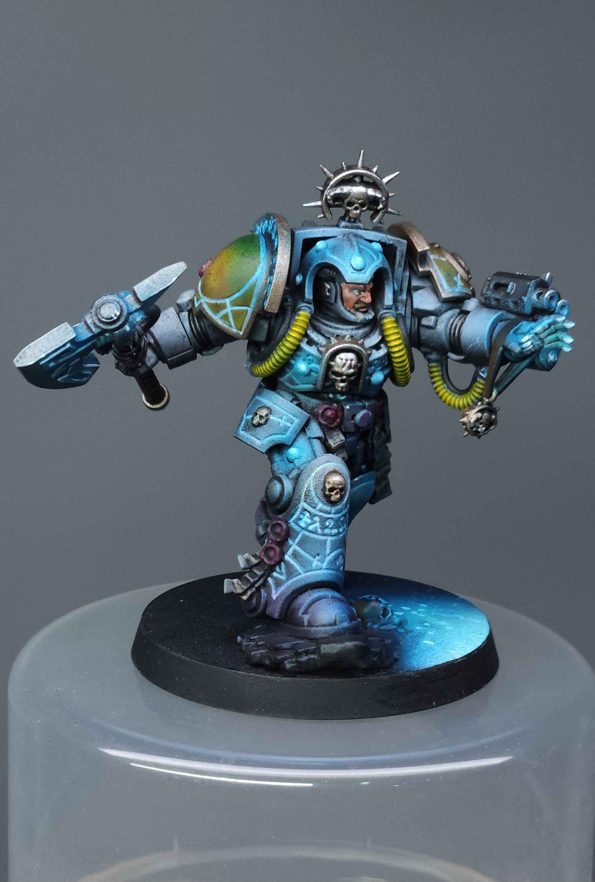 Warhammer40k Space Wolves Librarian Terminator Well Painted - Etsy