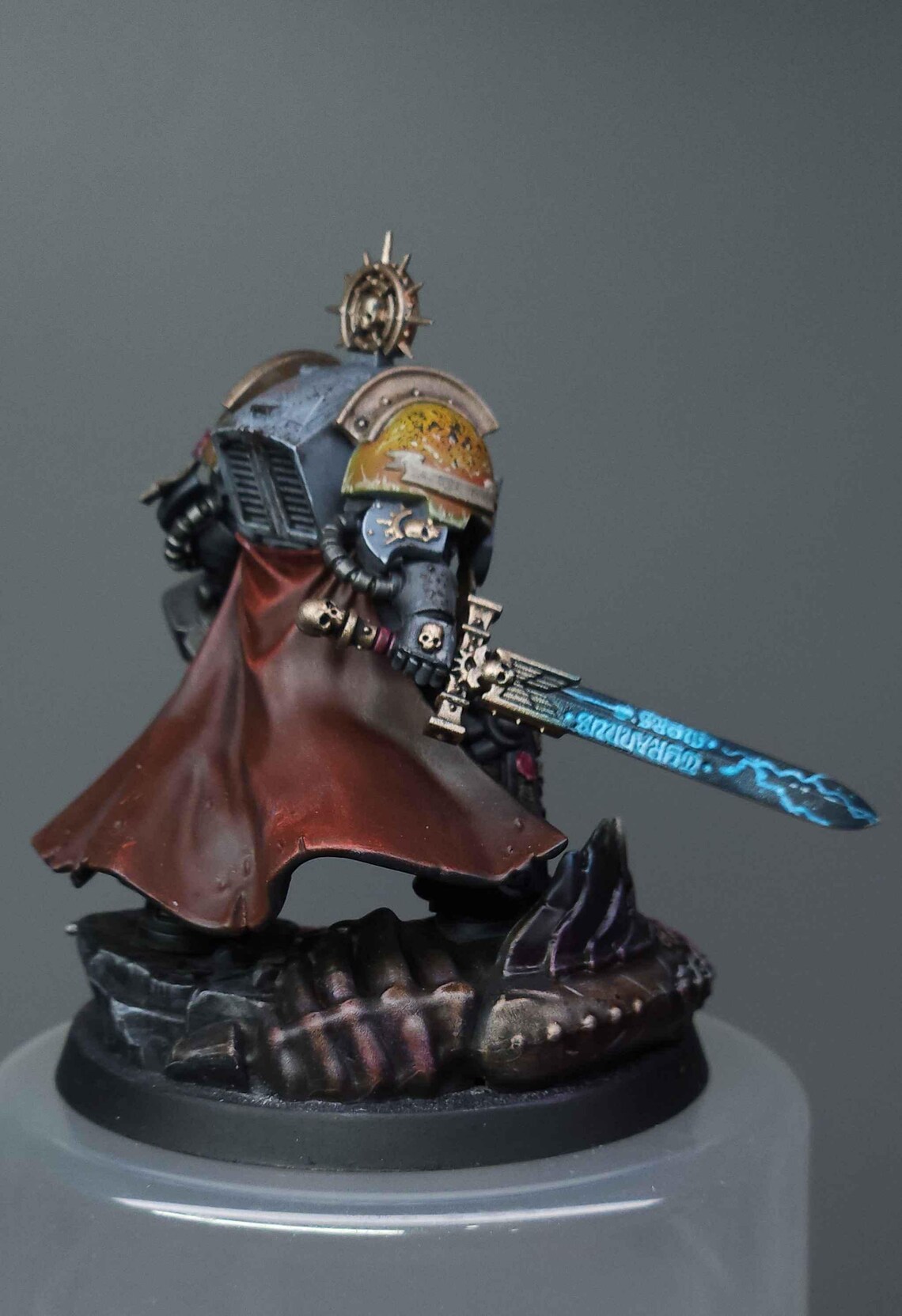 Warhammer40k : Space Wolves Captain in Terminator Armour Well Painted ...