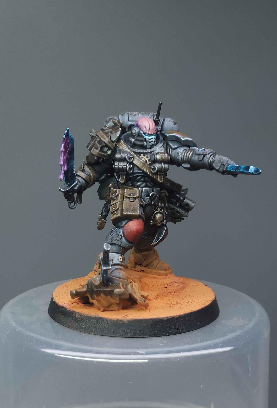 Warhammer40k : Space Wolves Lieutenant in Phobos Armour Well Painted - Etsy