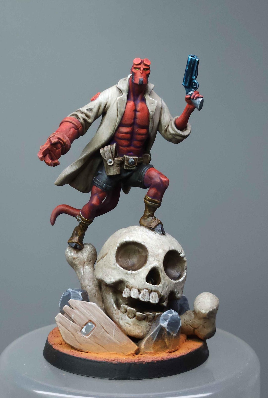 Hellboy 32mm Scale With Well Painted - Etsy