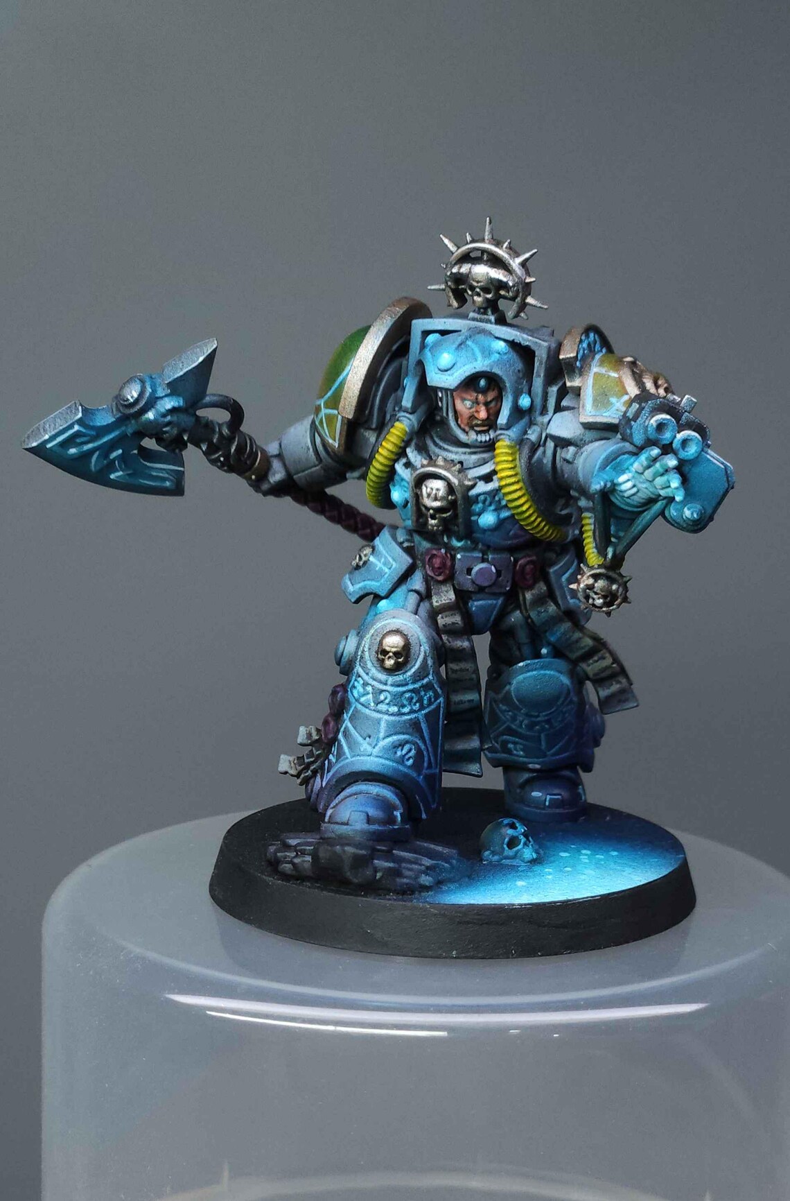 Warhammer40k Space Wolves Librarian Terminator Well Painted - Etsy