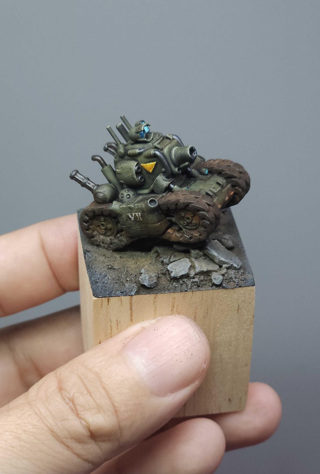 Metal Slug SV-001 Tank Miniature Model Well Painted - Etsy