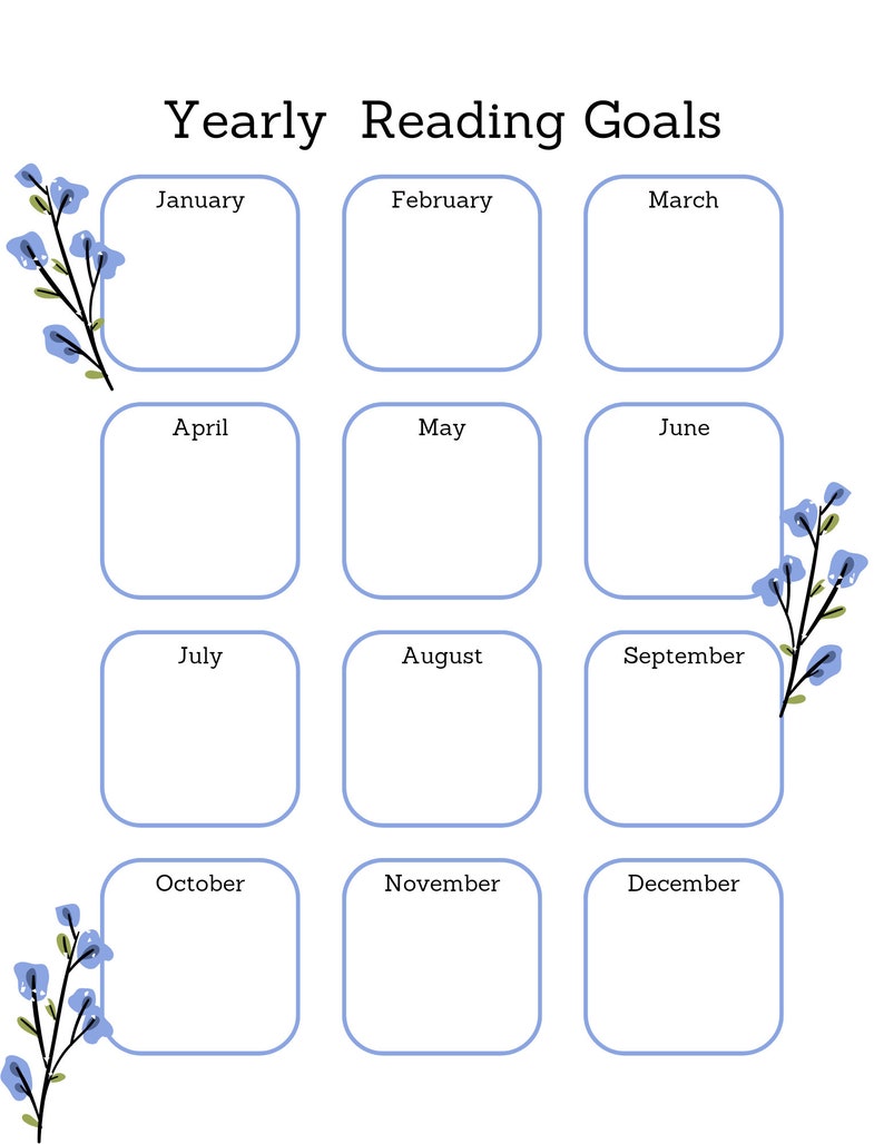 Reading Tracker - Etsy